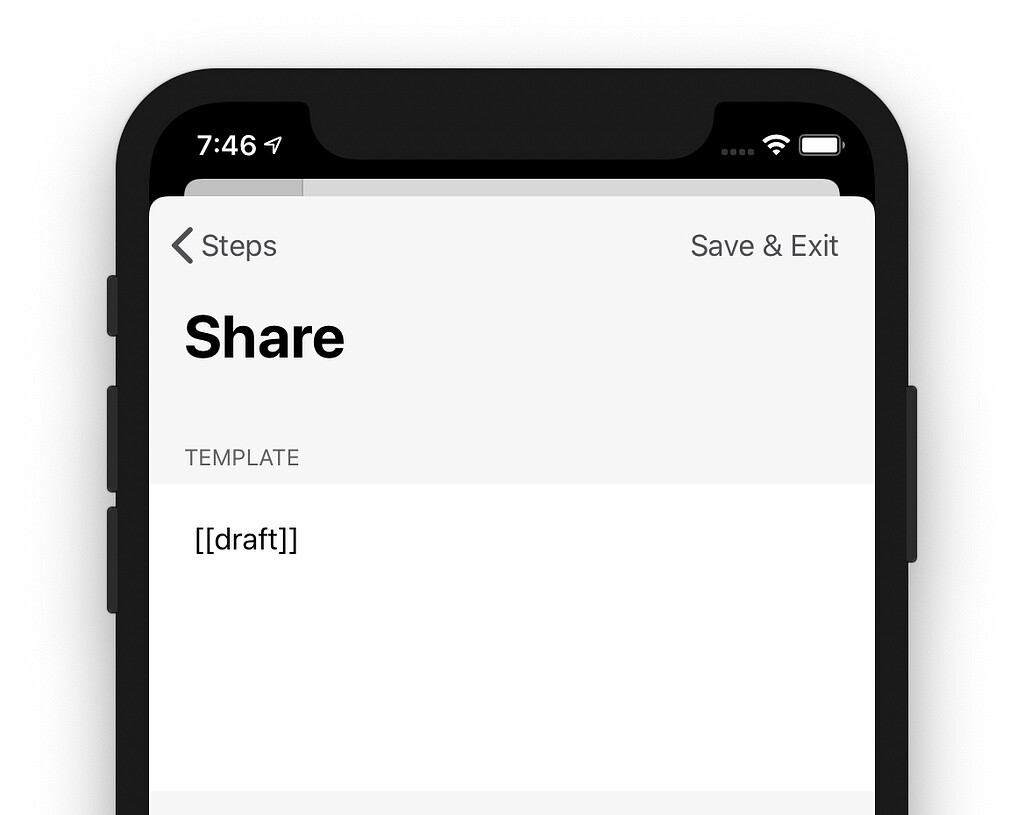 TIP: Advanced "Share" Actions - Tips & Tricks - Drafts Community