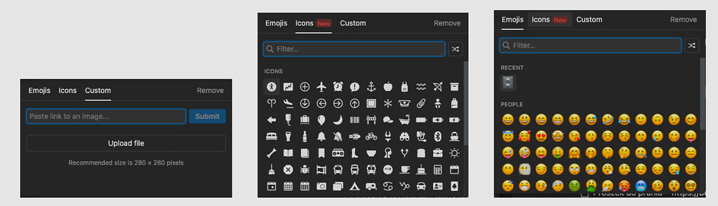 Idea Support For Emoji And Custom Icons For Action Menus Feature Requests Drafts Community