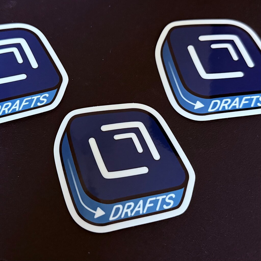 Free Drafts Stickers - Fall 2024 Edition - News & Updates - Drafts ...